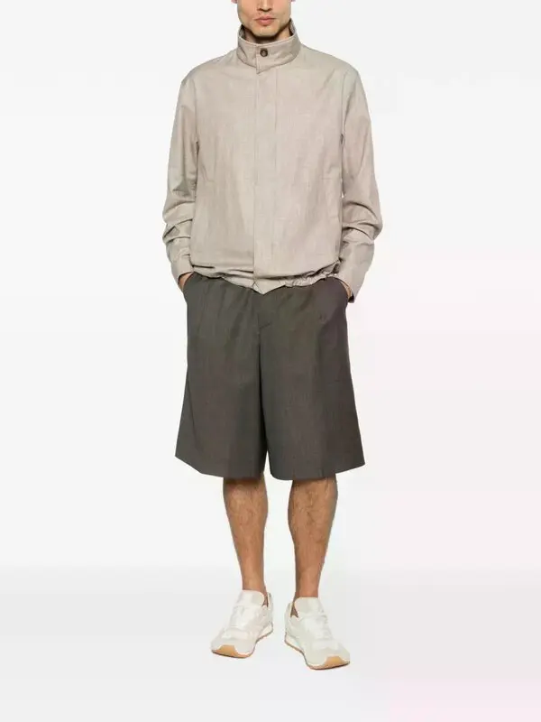 NINE:INTHE:MORNING Odell Pleated Shorts