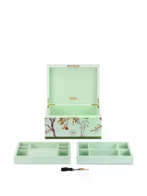 Shanghai Tang Forbidden Garden Lacquer Jewellery Box