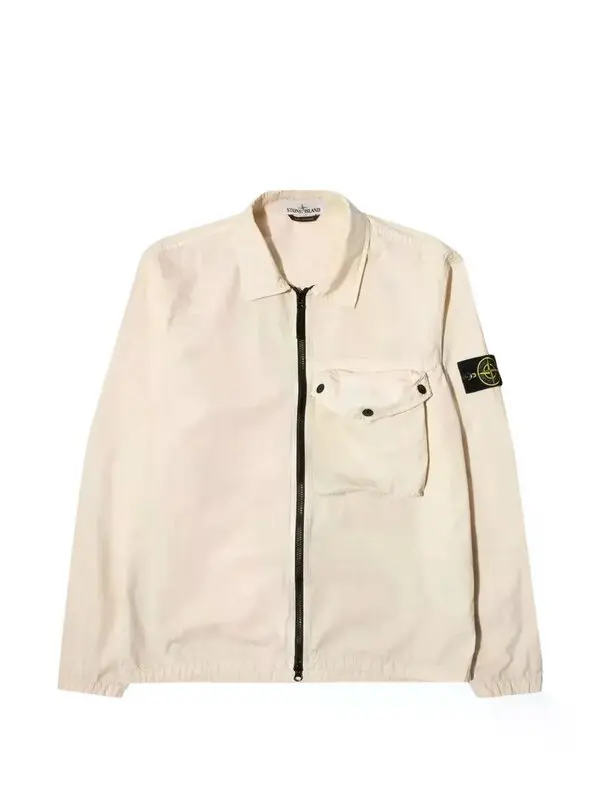 Stone Island Compass-badge Overshirt - Neutrals
