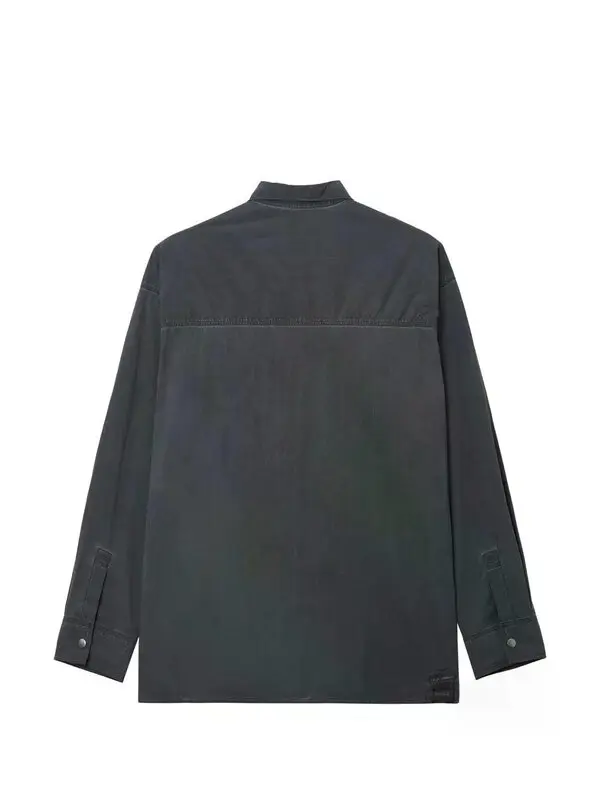 Izzue Chest-pockets Shirt - Grey