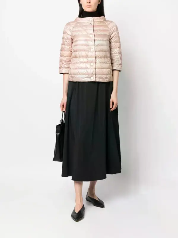 Herno Drawstring Midi Skirt - Black