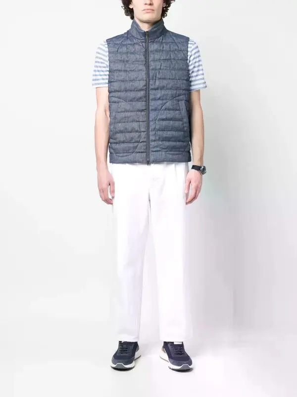 Herno Logo-patch Padded Gilet