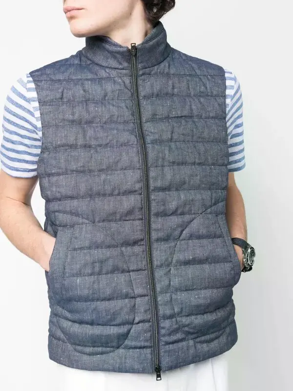 Herno Logo-patch Padded Gilet