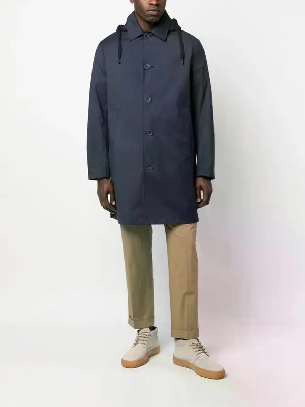 Herno Single-breasted Parka Jacket