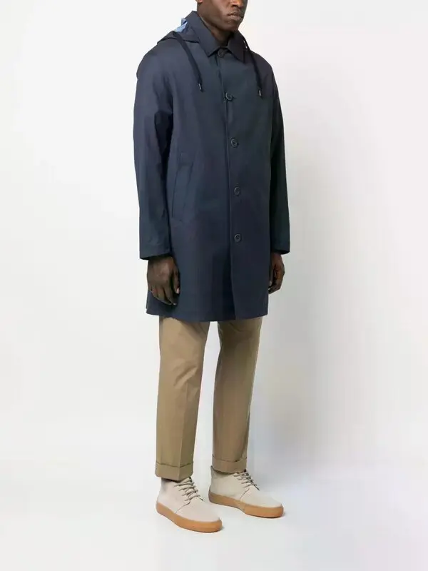 Herno Single-breasted Parka Jacket