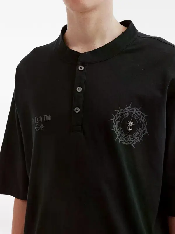 FIVE CM Logo-print T-shirt - Black