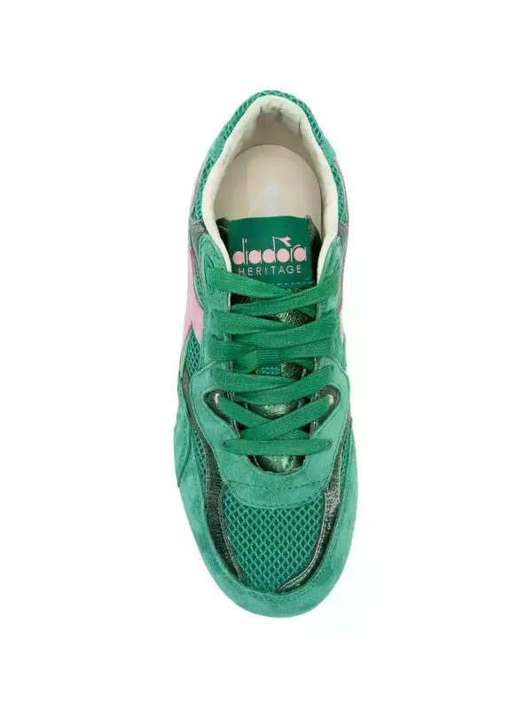 DIADORA Equipe Revenge Leather Sneakers - Green