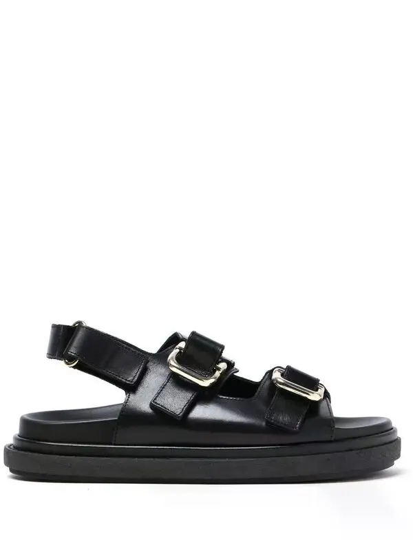 ALOHAS Harper Leather Flat Sandals