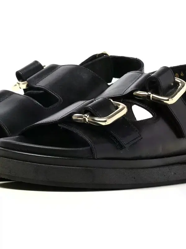 ALOHAS Harper Leather Flat Sandals