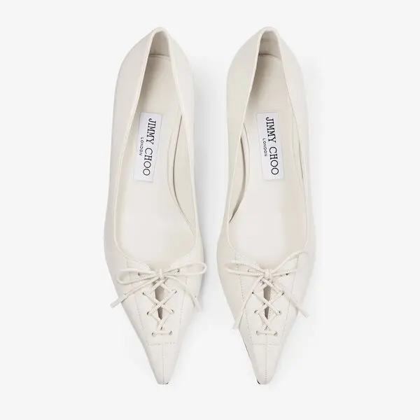 JIMMY CHOO Scarlett 50 Nappa Leather Pumps - Neutral