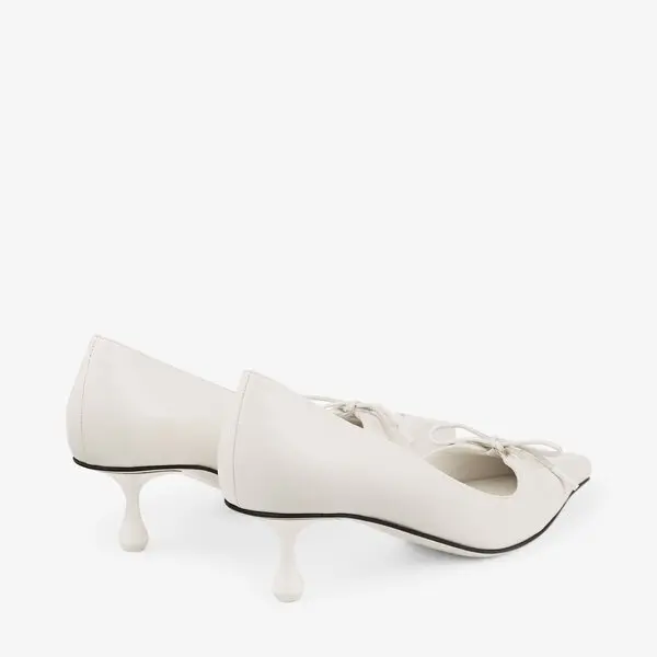 JIMMY CHOO Scarlett 50 Nappa Leather Pumps - Neutral
