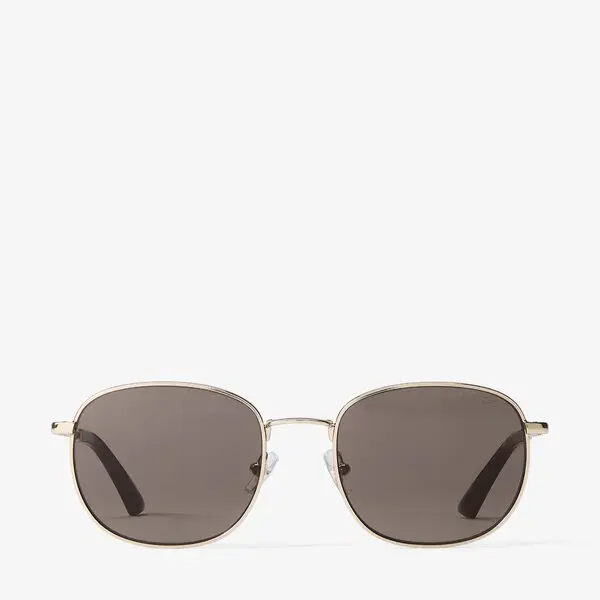 JIMMY CHOO Pantos Metal Sunglasses - Pale Gold
