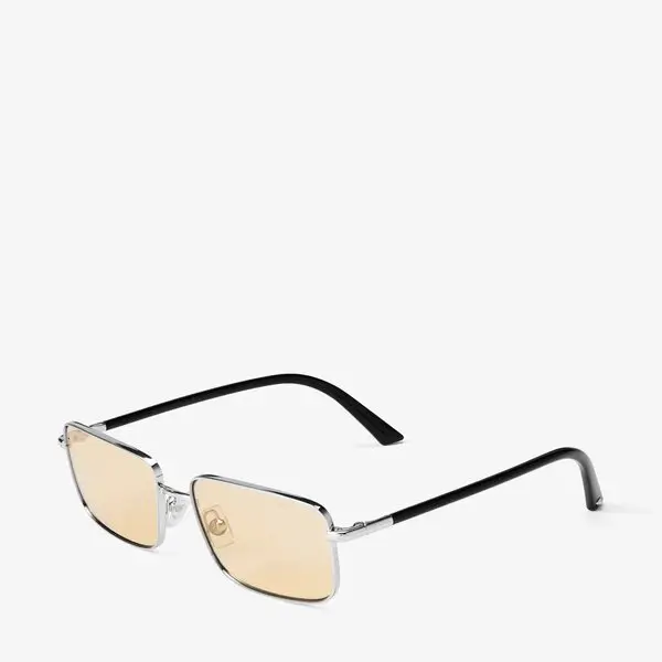 JIMMY CHOO Rectangular Sunglasses - Silver