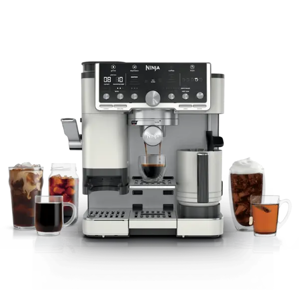 NINJA Luxe Cafe Pro 4-in-1 Espresso, Coffee, Cold Brew & Hot Water - Oat Milk