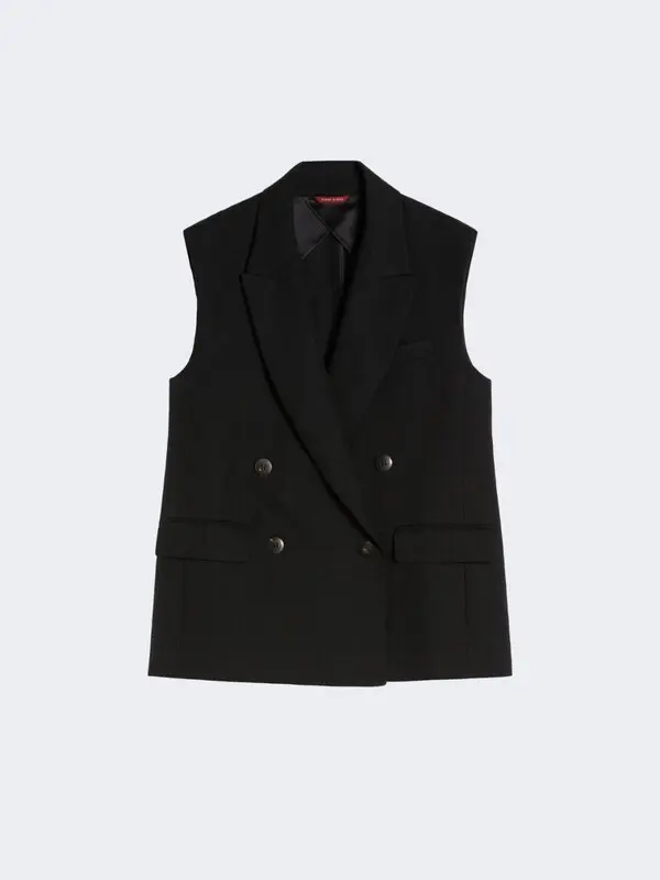 Max Mara Linen Twill Gilet