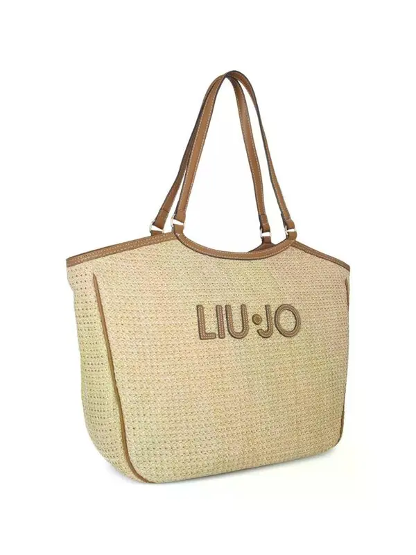 Liu Jo Woven Tote Bag - Neutrals