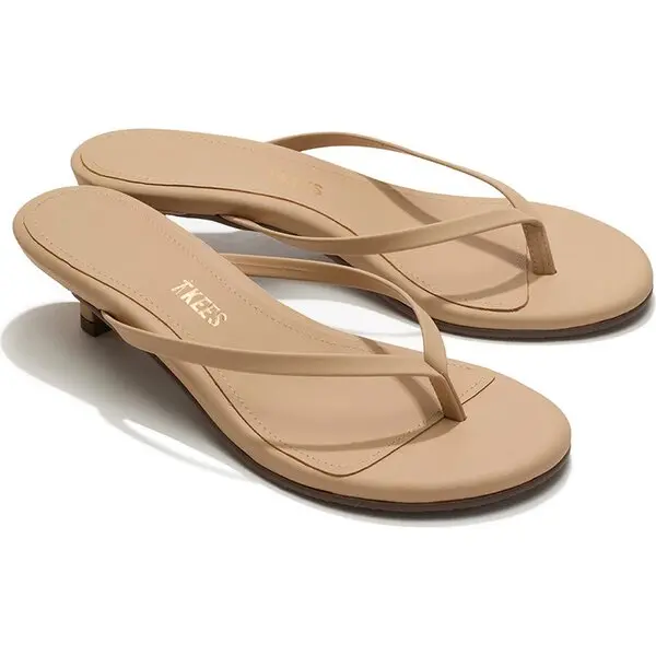 Tkees Julia Kitten Heel Flip Flop - Sunkissed