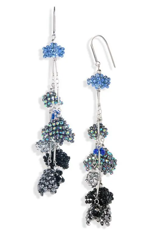 Isabel Marant Charm Drop Earrings - Blue/silver