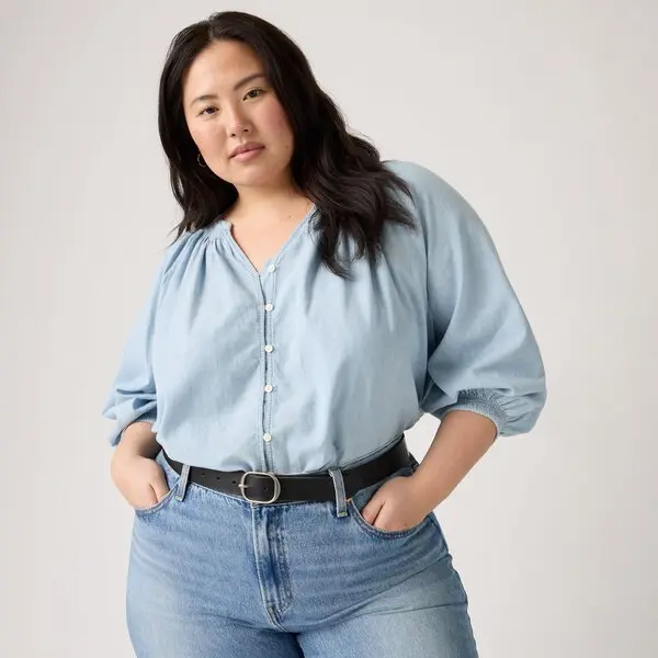 LEVI'S Phoebe Blouse - Soft Current