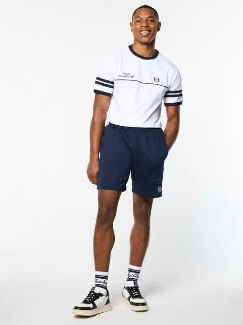 SERGIO TACCHINI Double-knit Athletic Shorts With Monogram