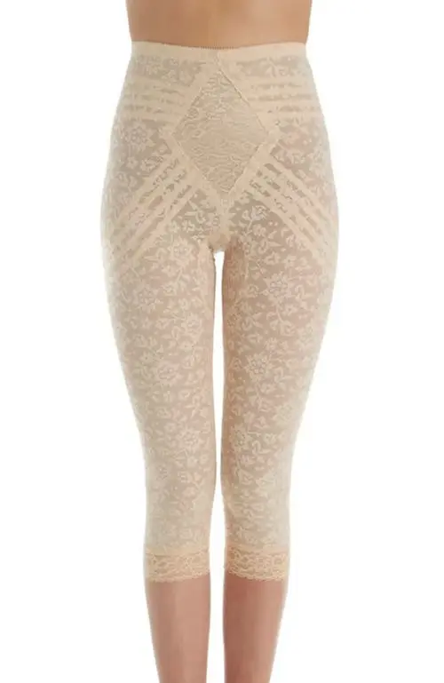 RAGO Extra Firm Leg Shaper Leggings - Beige