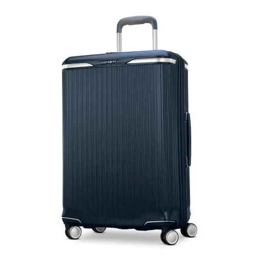 SAMSONITE Silhouette 18 Hardside Expandable Checked Spinner Luggage - Deep Navy