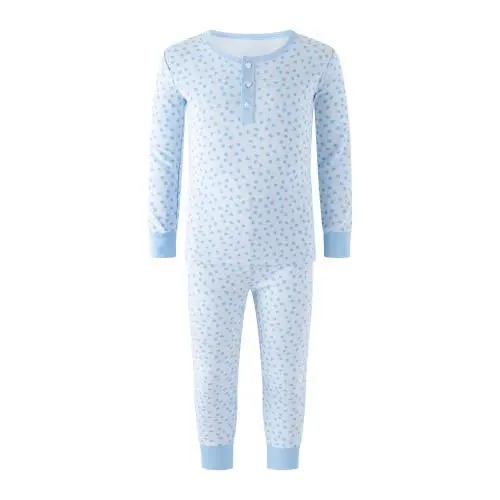 RACHEL RILEY Pima Star Pajamas - Blue