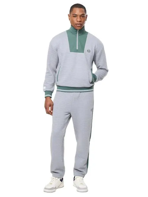 SERGIO TACCHINI Netto Quarter Zip Pullover - Sleet