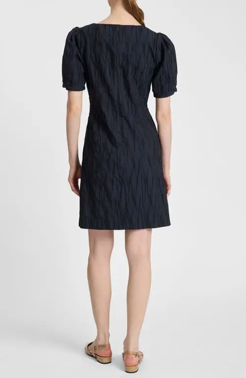 Santorelli Bianca Shift Mini Dress