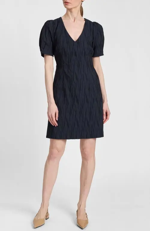Santorelli Bianca Shift Mini Dress