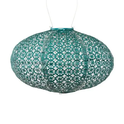 ALLSOP HOME & GARDEN Soji Stellaoval Solar Lantern - Green