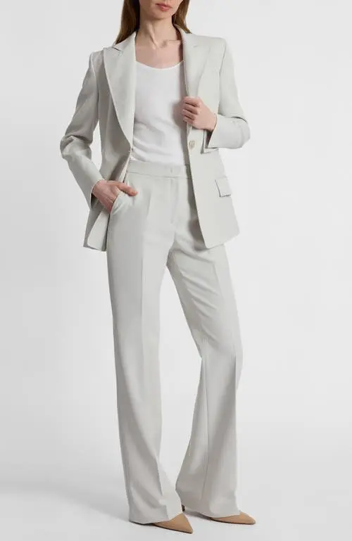 Santorelli Jess Crepe Single-button Blazer