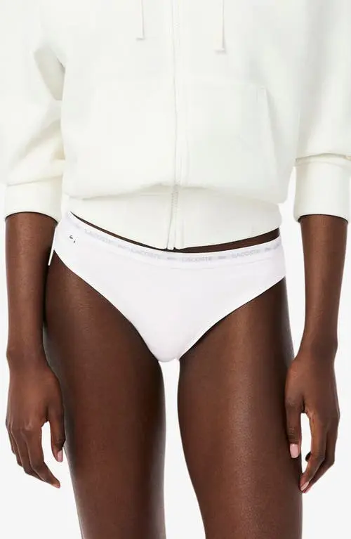 Lacoste 3-pack Stretch Cotton Bikini Briefs