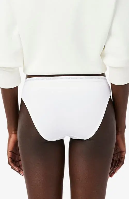 Lacoste 3-pack Stretch Cotton Bikini Briefs