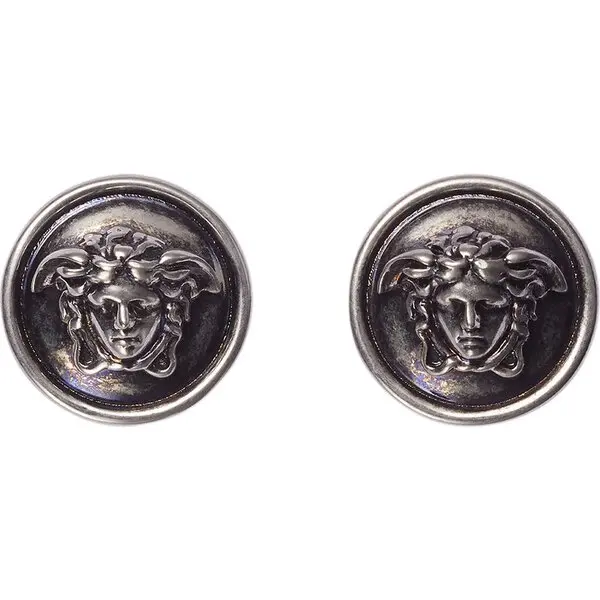Versace Le Medusa Stud Earrings - Palladium 82