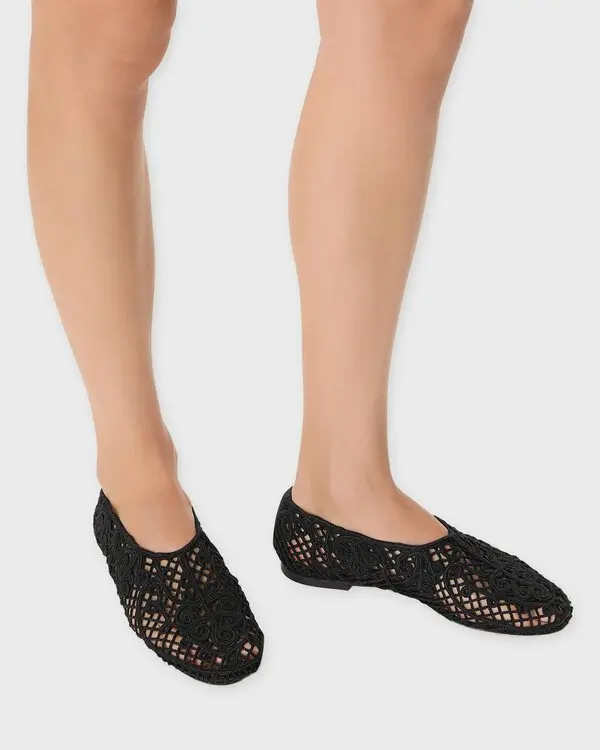 ODISSI Ballet Flats Iris - Black