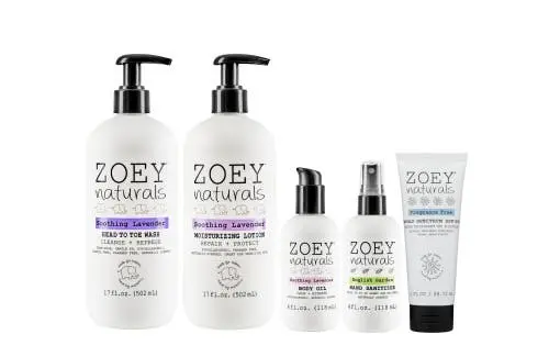 ZOEY NATURALS Soothing Care Bundle