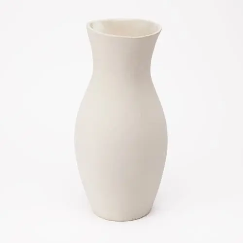 DUMAE Helena Vase - Raw Blanc