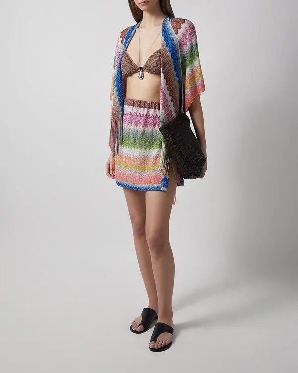 Missoni Embroidered Mini Skirt