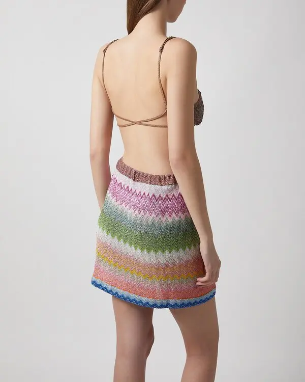 Missoni Embroidered Mini Skirt