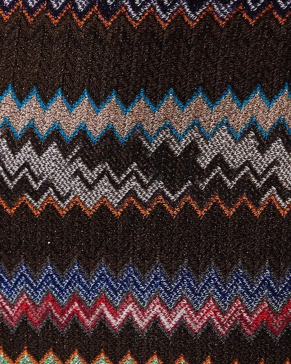 Missoni Zigzag Lurex Mini Skirt