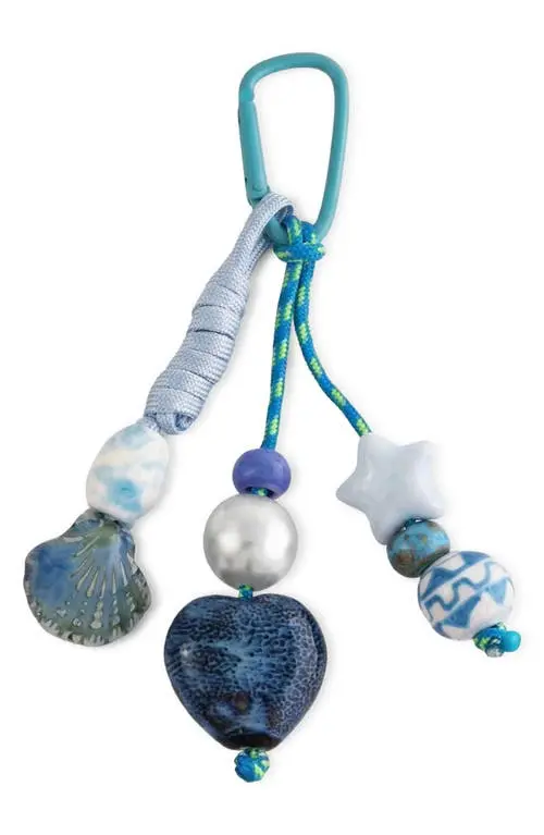 MACRAE & CO. Seashells Bag Charm - Blue