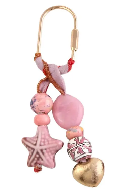MACRAE & CO. Starfish Wonder Bag Charm - Pink