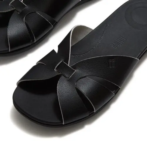 Fitflop Solay Waterproof Woven Sandals - Black