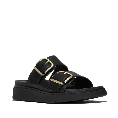 Fitflop Buckle Two-bar Sandal - Black