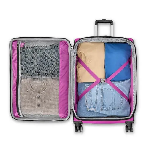 AMERICAN TOURISTER 4 Kix 3.0 Softside 20" Carry-on Spinner - Hyper Violet