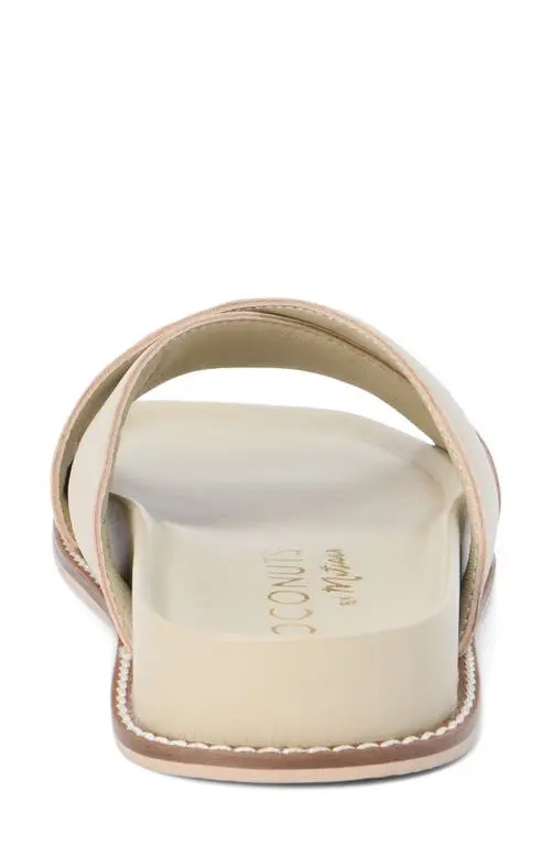 Matisse Hannah Slide Sandal - Bone Leather