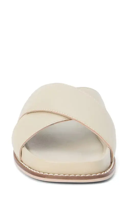 Matisse Hannah Slide Sandal - Bone Leather