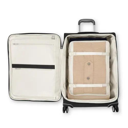 SAMSONITE Silhouette 18 Softside Expandable Checked Spinner Luggage - Black