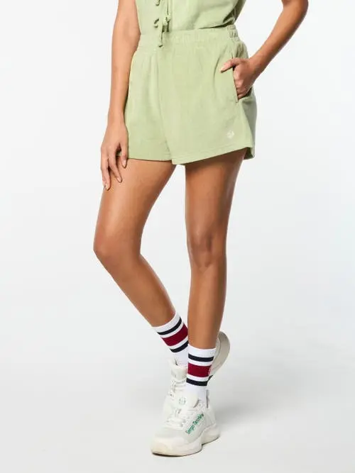 SERGIO TACCHINI Edda Terry Toweling Shorts - Reseda